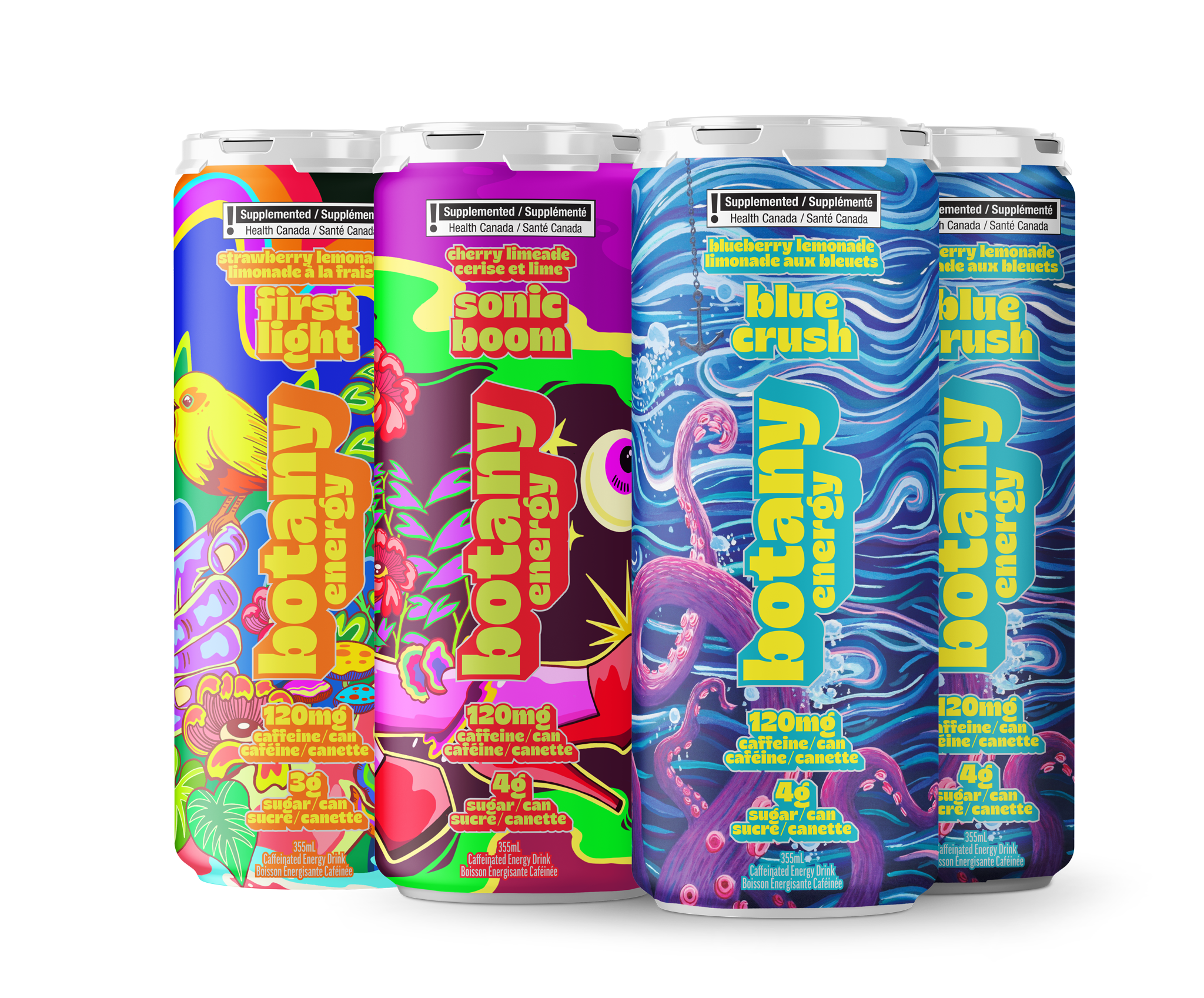 Botany Energy Berry Lemonade Sampler 6-Pack